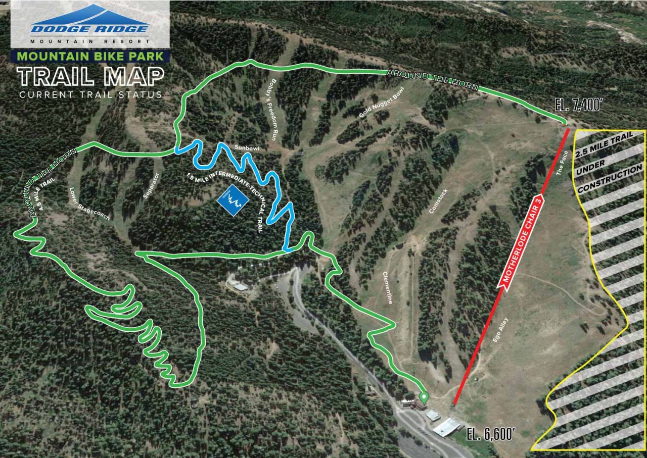 Mountain Biking - Dodge Ridge Mountain Resort