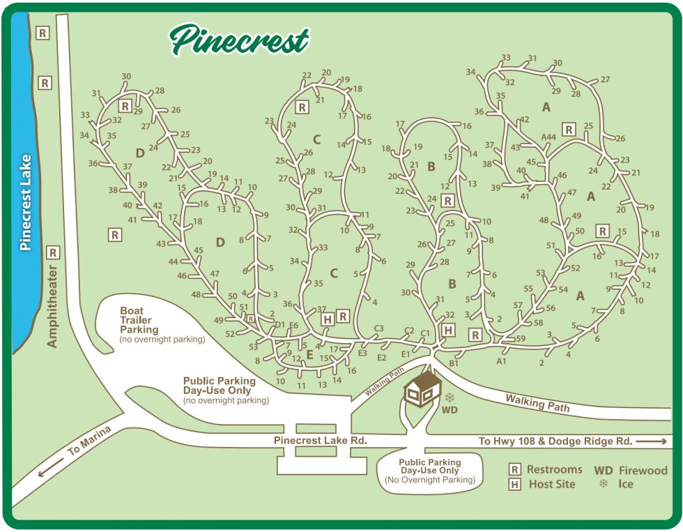 Pinecrest Campground - Dodge Ridge Mountain Resort
